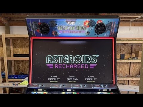 Atari Reveals Asteroids Recharged Arcade Cabinets - YouTube