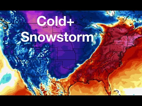 Winter Is Coming! Possible First Major Snowstorm and Cold Air - YouTube