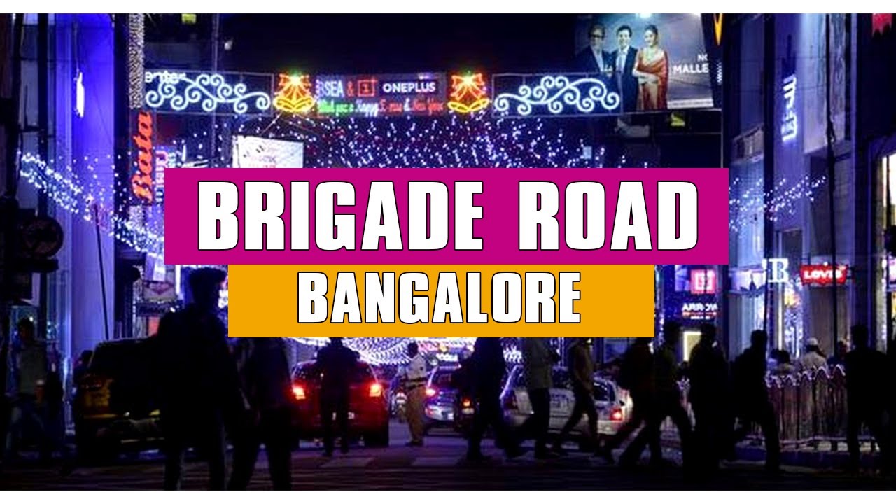 Birgade Road At Bangalore || M G Road || Clubs, Shopping Etc || # ...