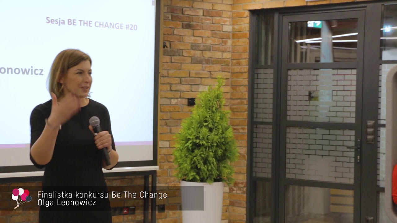 #20 wieczór Be The Change Olga Leonowicz założycielka Kubek w Kubek ...