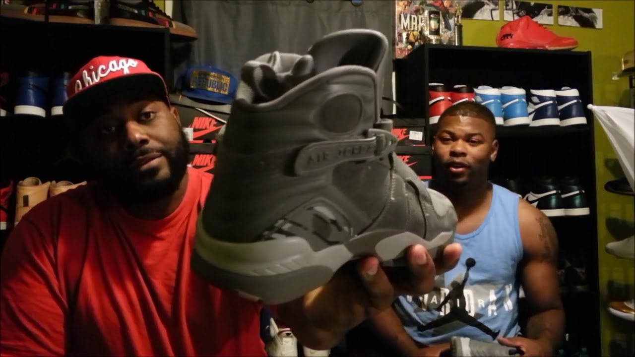 2017 (COOL GREY 8'S) REVIEW! - YouTube
