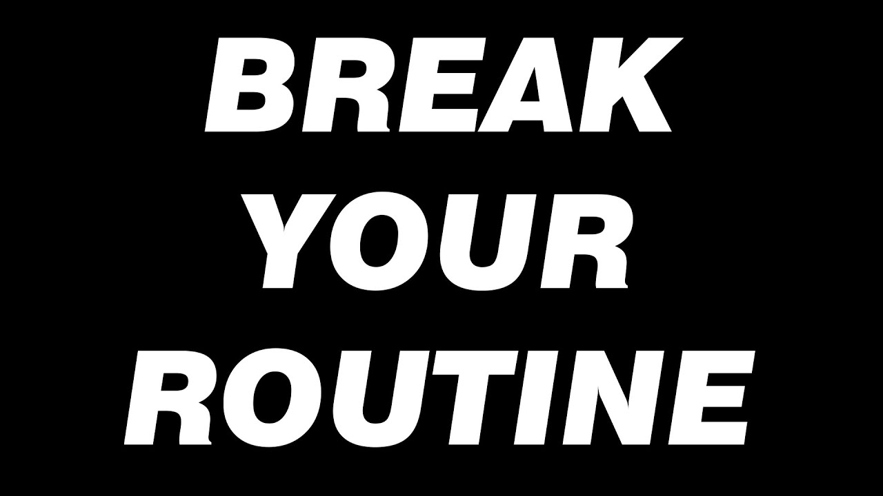 'Break Your Routine'_Premiere_영상콘텐츠 제작훈련 과제 - YouTube