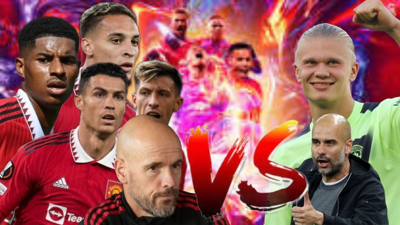 MANCHESTER UNITED VS MAN CITY STARTING LINE UP CONFIRMED. - YouTube