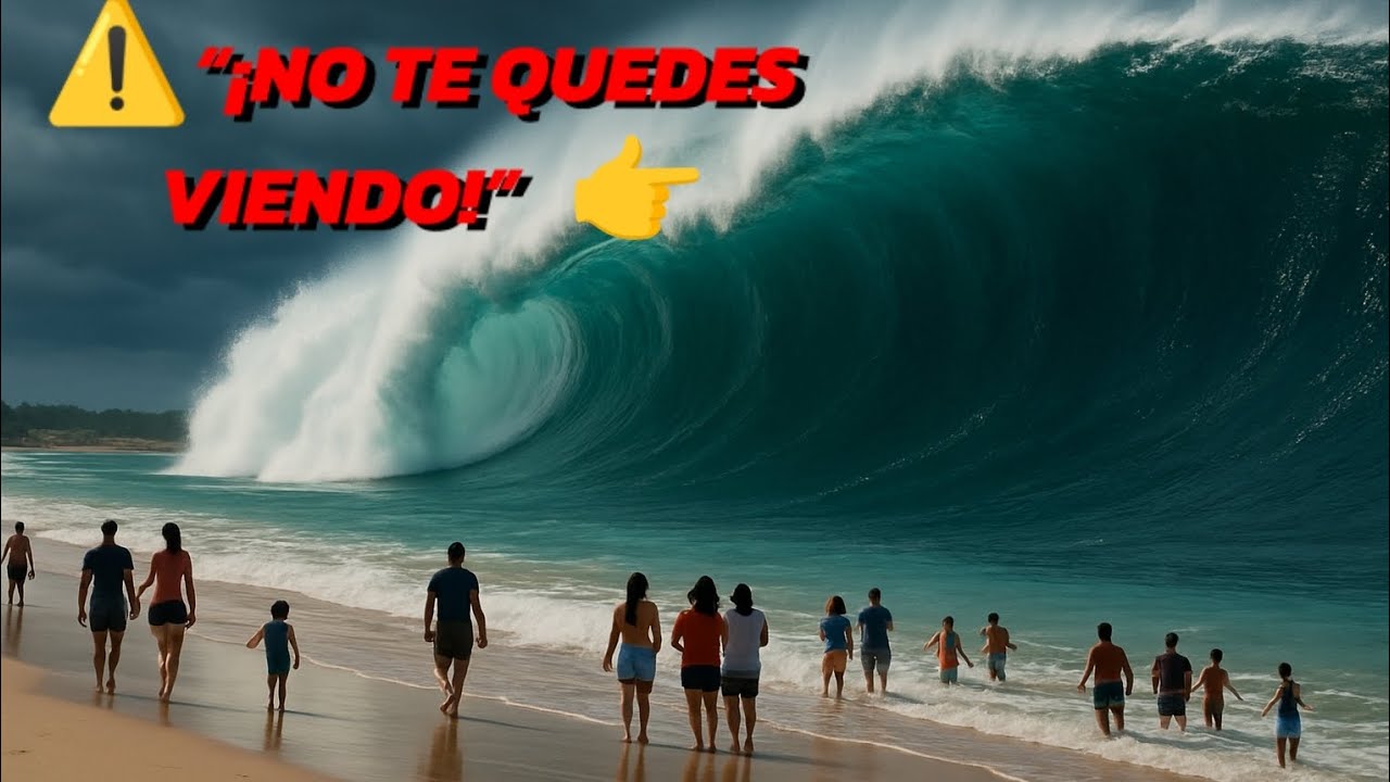 😱“Así comienza un tsunami (y nadie te lo dice)”🌊 - YouTube