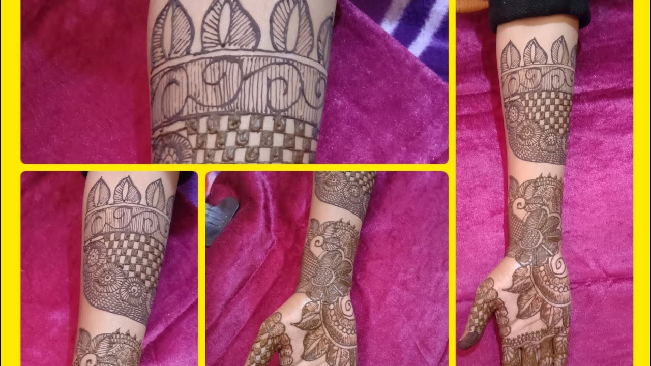 #Jain beautiful mehendi design - YouTube