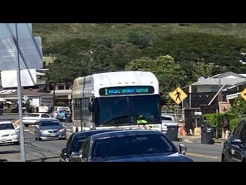 Honolulu TheBus Route 1 Kalihi Transit Center, Bus 4002 (Part 3) - YouTube