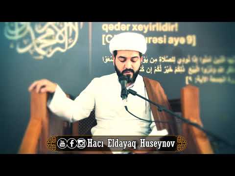 Ramazan ayı davranış qaydaları -Hacı Eldayaq Huseynov 2019