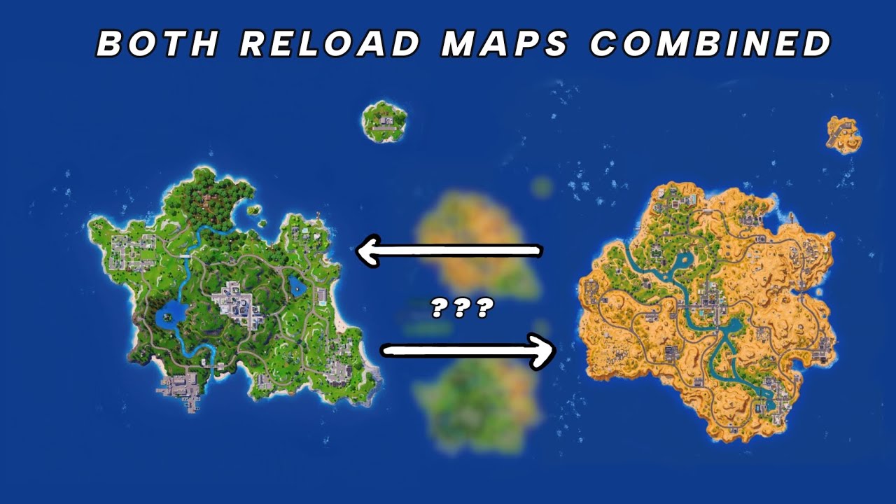 What if both Fortnite Reload maps COMBINED??? | Fortnite Map Concept ...