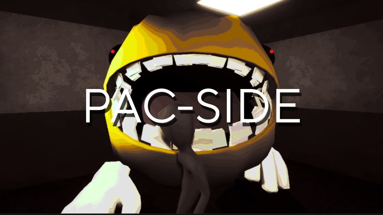 PAC-SIDE | A SCARY PACMAN GAME? | DO I TASTE GOOD? |Pac-side a 3D ...