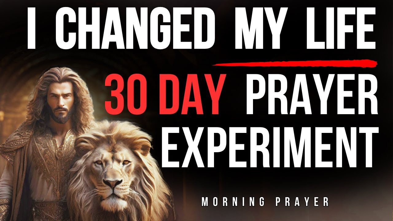 My 30 Day Prayer Experiment Changed Everything - YouTube