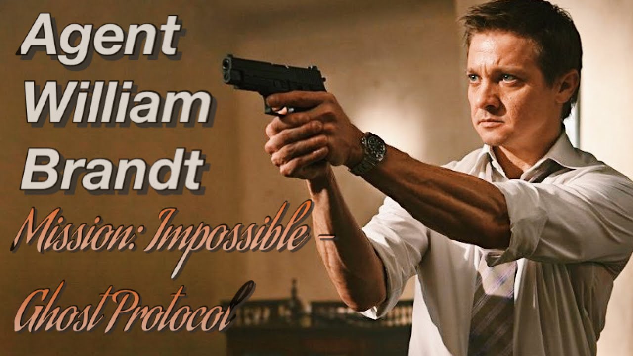 Agent Brandt (Jeremy Renner) - Mission: Impossible - Ghost Protocol ...