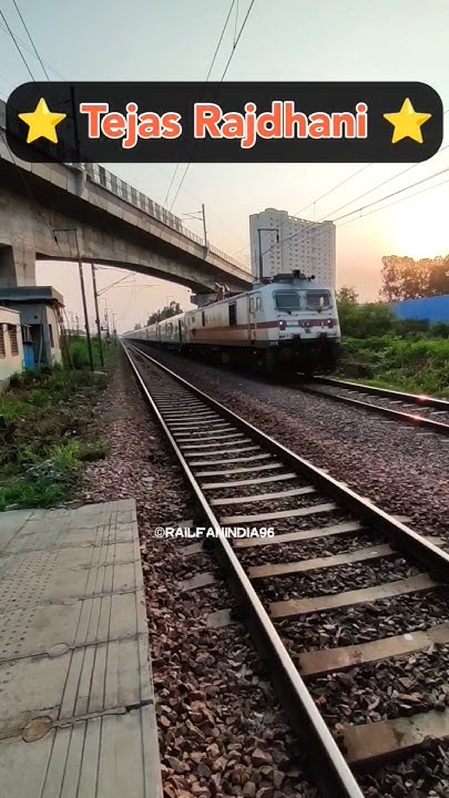 🛑⭐ IRCTC Tejas Rajdhani Express ⭐🛑 | New Delhi - Rajendra Nagar Terminal #shorts #tejasrajdhani ...