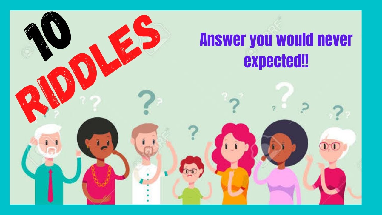 10 riddles that will blow your mind/ riddles with answer that you would ...