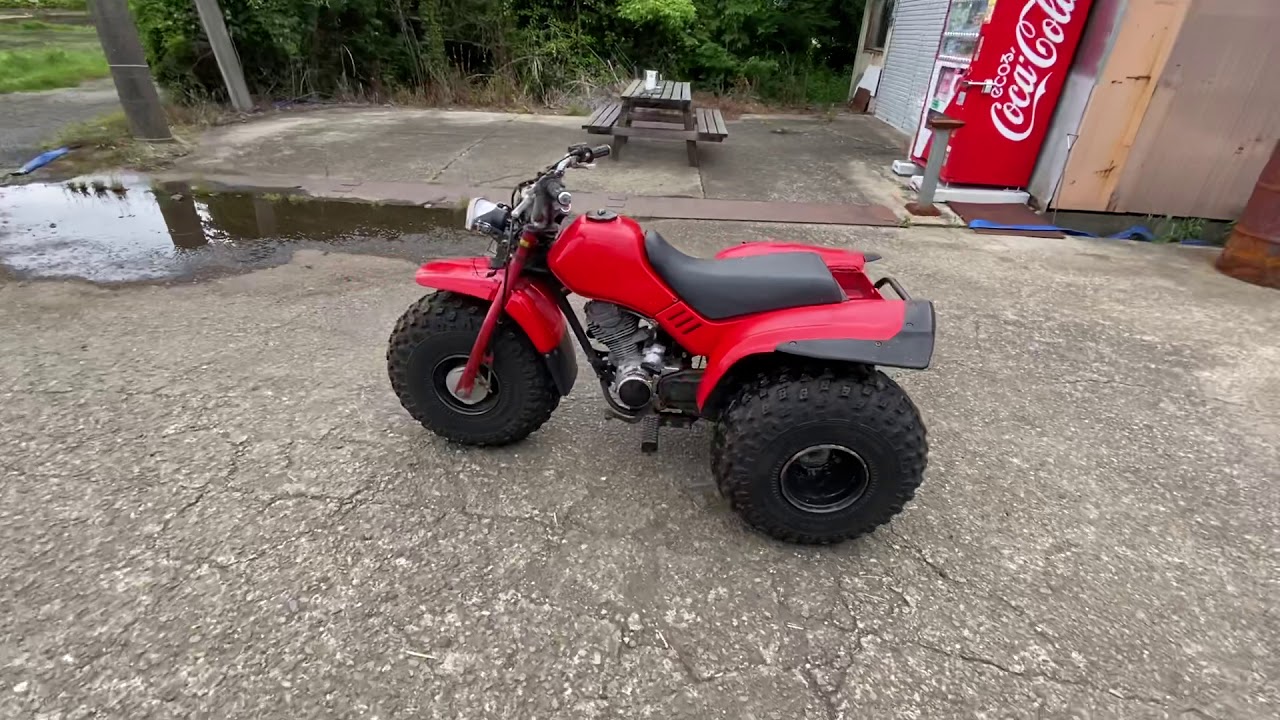 ホンダ ATC125M TE01 外装 - YouTube