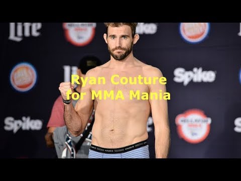 Ryan Couture Interview Before Saad Awad at Bellator 201 - YouTube