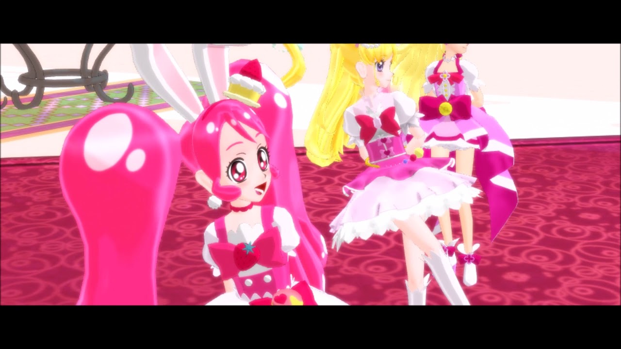 [MMD] Cure Whip, Miracle and Flora - Calendar Girl - YouTube