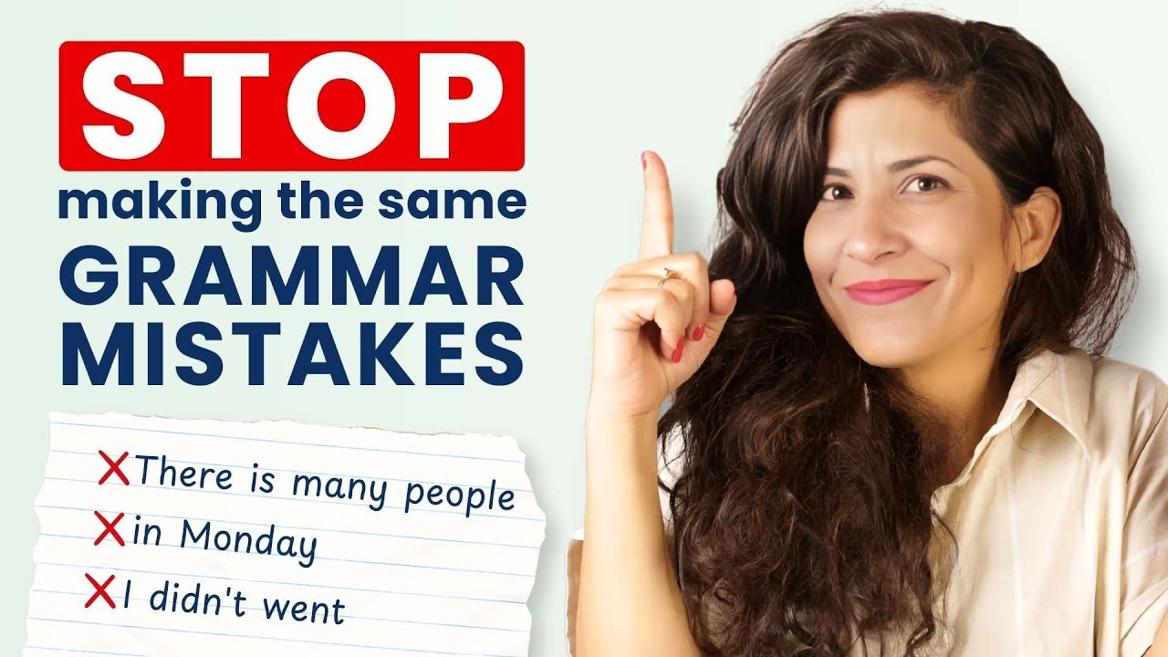 Keep making the same grammar mistakes? Here’s how to stop 🛑 - YouTube