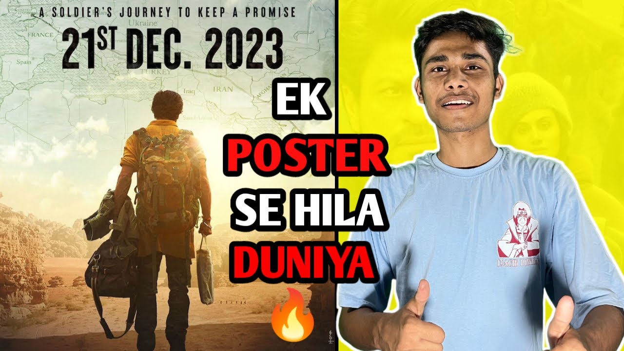 Dunki Official Poster Review || Explore Movie Review - YouTube