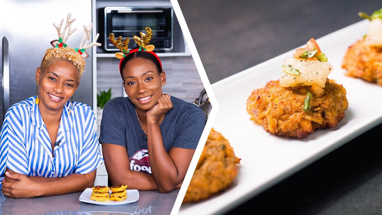 How To Make Sweet Potato Crab Cakes | Foodie Nation x Trini Food ...