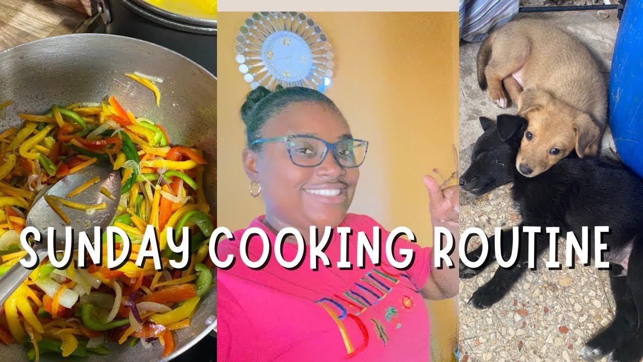 Sunday Cooking At My Family House| Sunday Motivation - YouTube