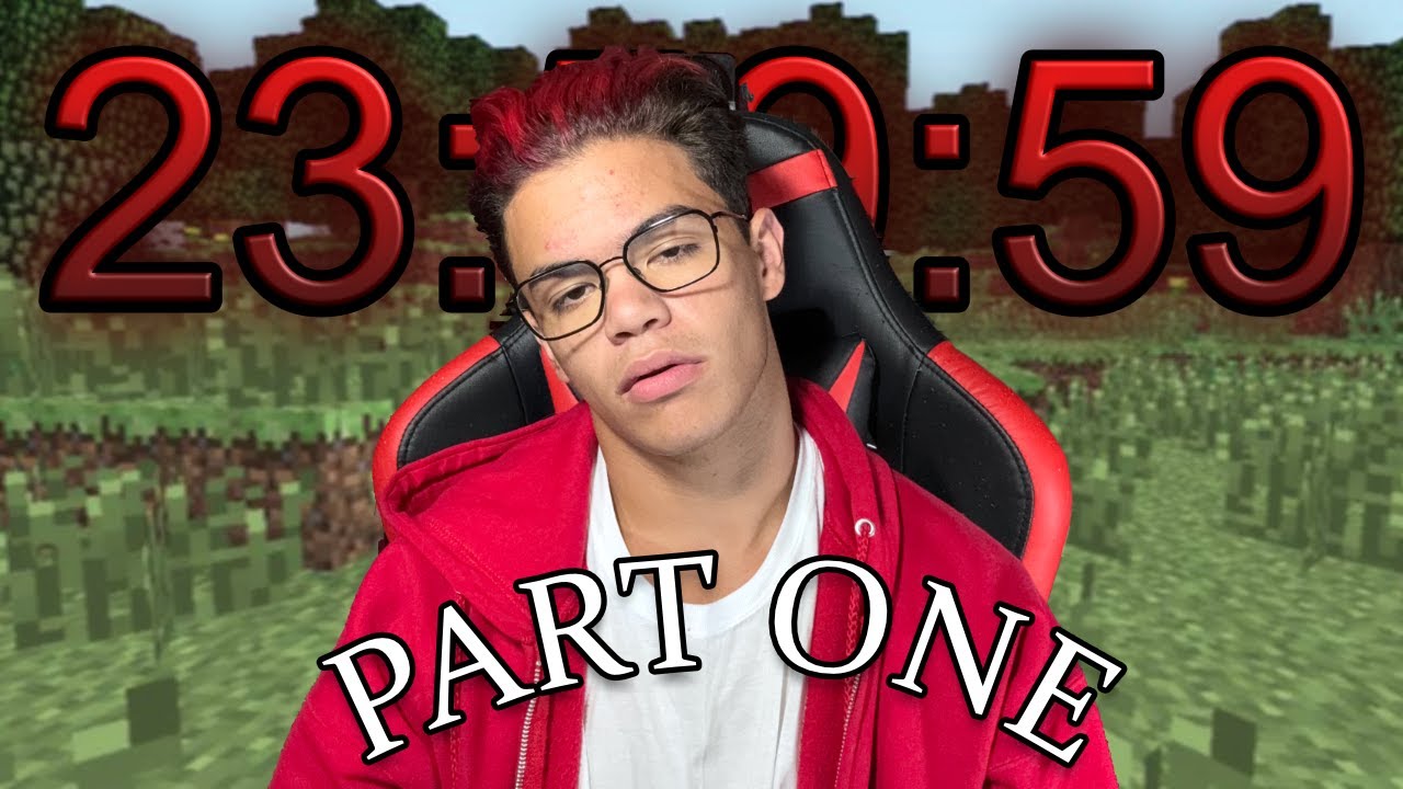 24 Hours in Minecraft...PART ONE [vod] - YouTube