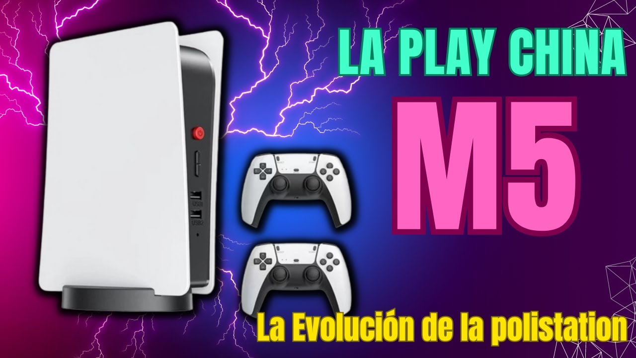 Llego la Ps5 china!!! Consola M5 - YouTube