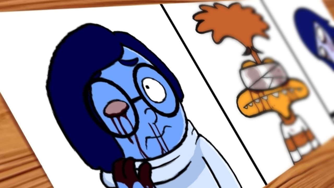 Drawing Inside Out Tapes Part #2 Sadness, Anxiety, Ennui Creepy Mode ...