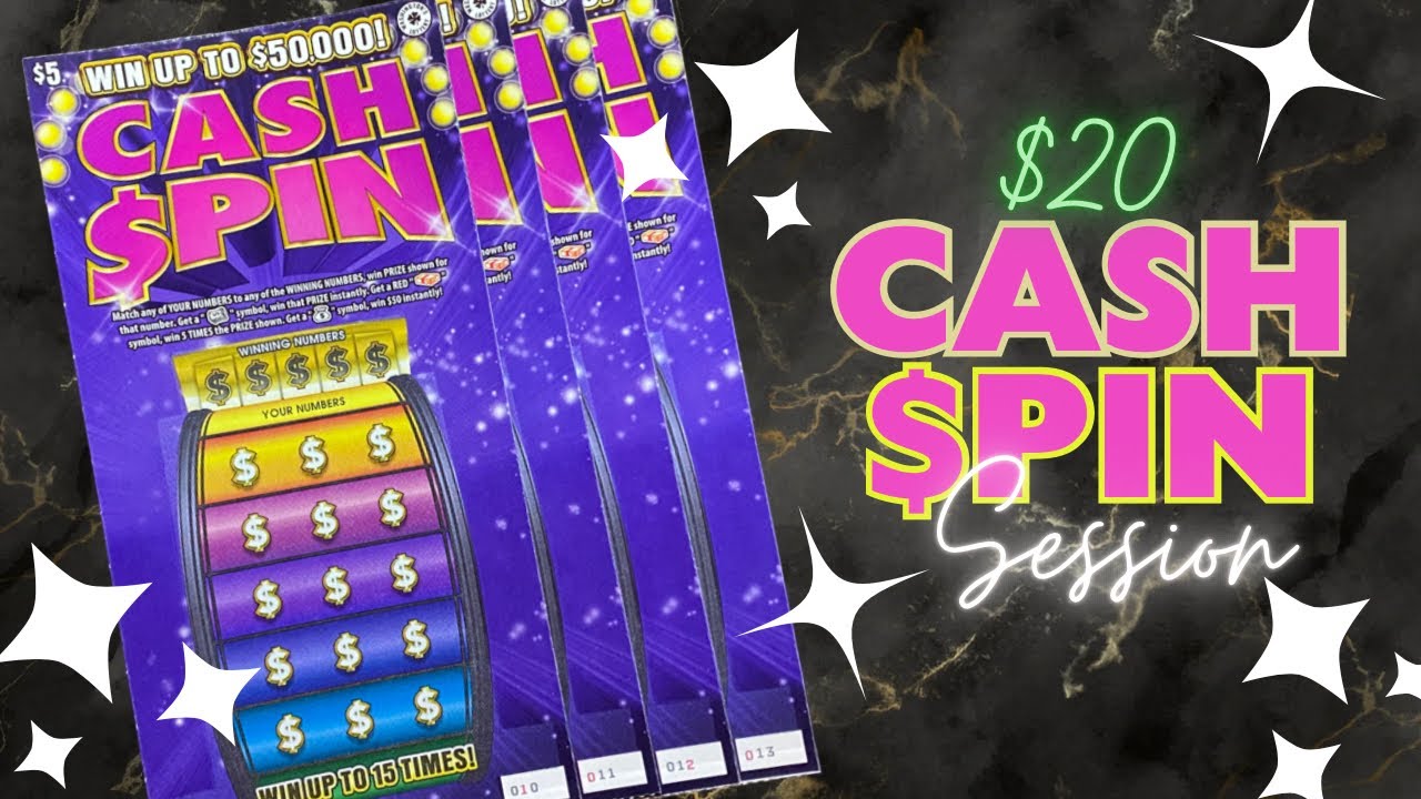 $5 CASH SPIN x4 | WA Lottery Scratch-Off Tickets #Lottery #ScratchOffs ...