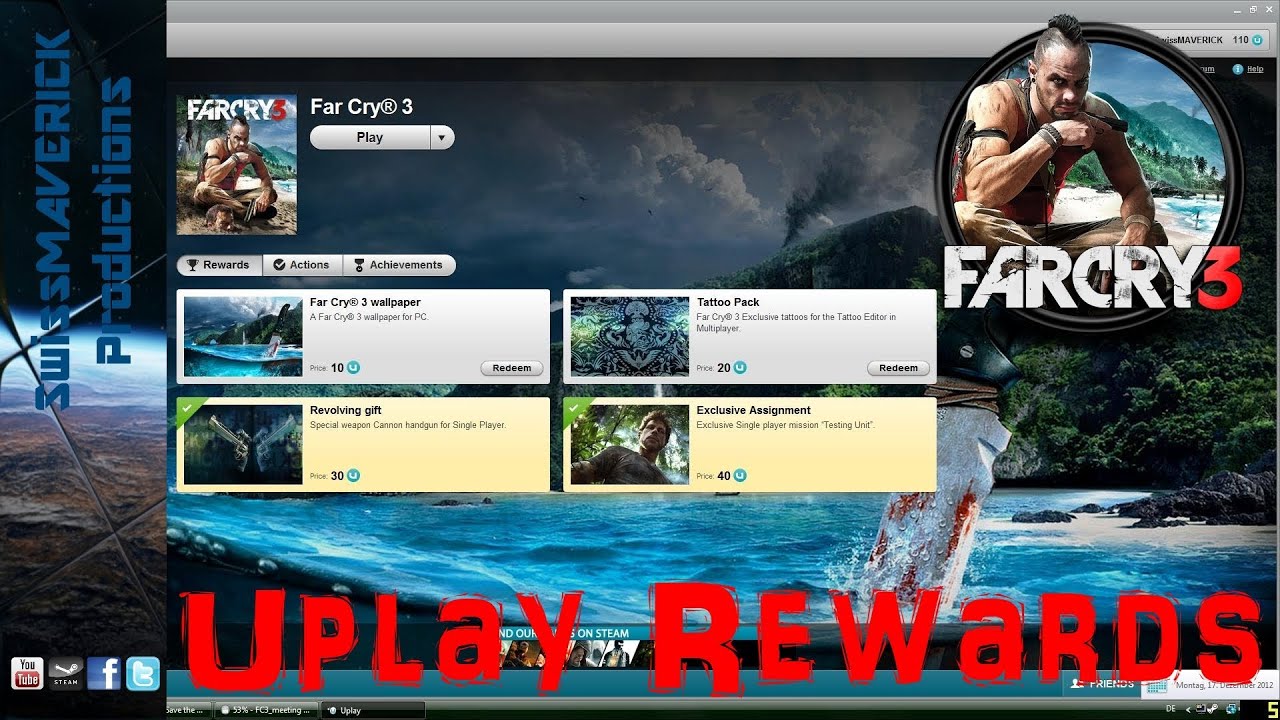 FARCRY 3 - Uplay Rewards [PC Gameplay] - YouTube
