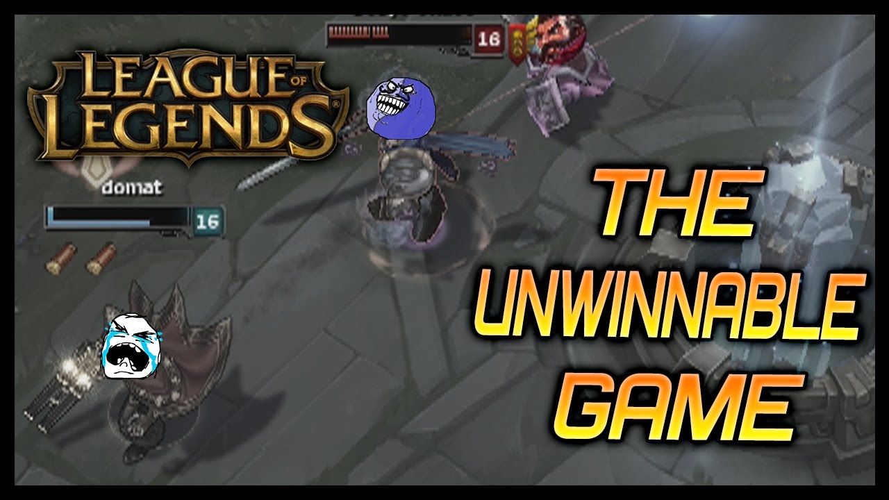 LoL Funny Moments - The Unwinnable Game (Bulgarian Gameplay) - YouTube