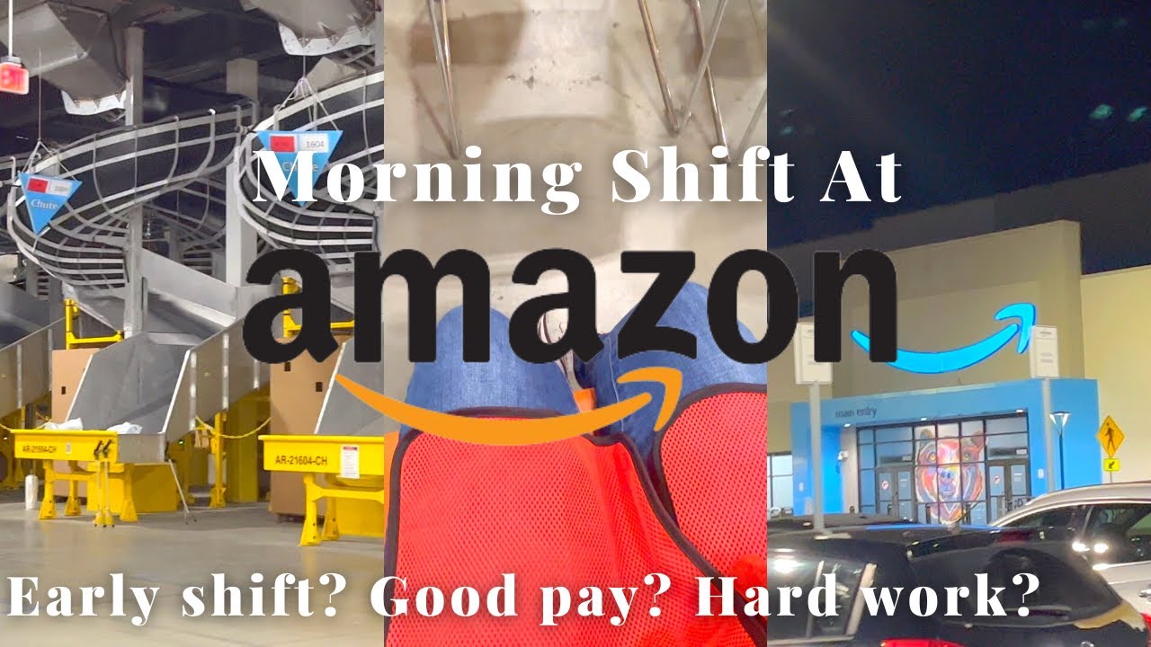 My First Morning Shift at Amazon - 4:30AM Shift - YouTube