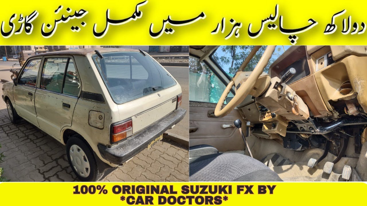 GENUINE SUZUKI FX | FX CAR MODIFIED | FULL ORIGINAL SUZUKI FX | FULL ...