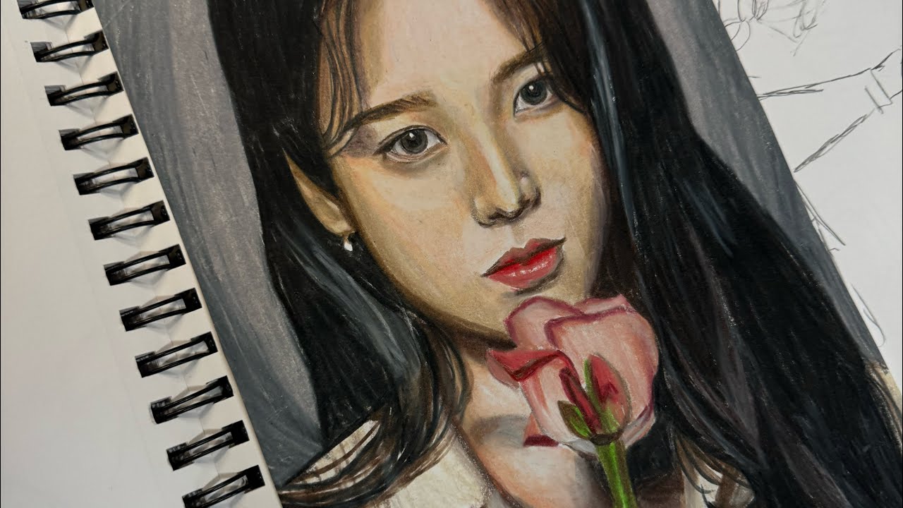 Drawing IU - YouTube