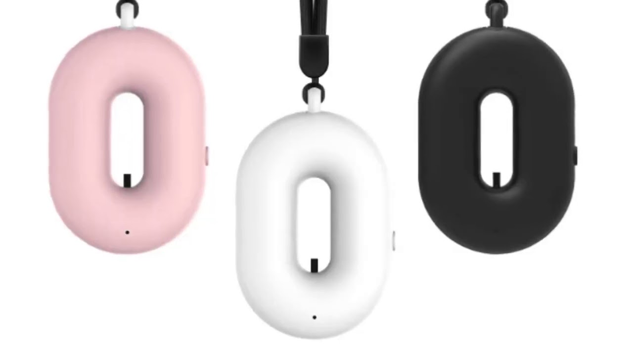 [𝐀𝐈𝐑 𝐏𝐔𝐑𝐈𝐅𝐈𝐄𝐑 𝐍𝐄𝐂𝐊𝐋𝐀𝐂𝐄] Wearable Purifier Humidifier Negative Ions For ...