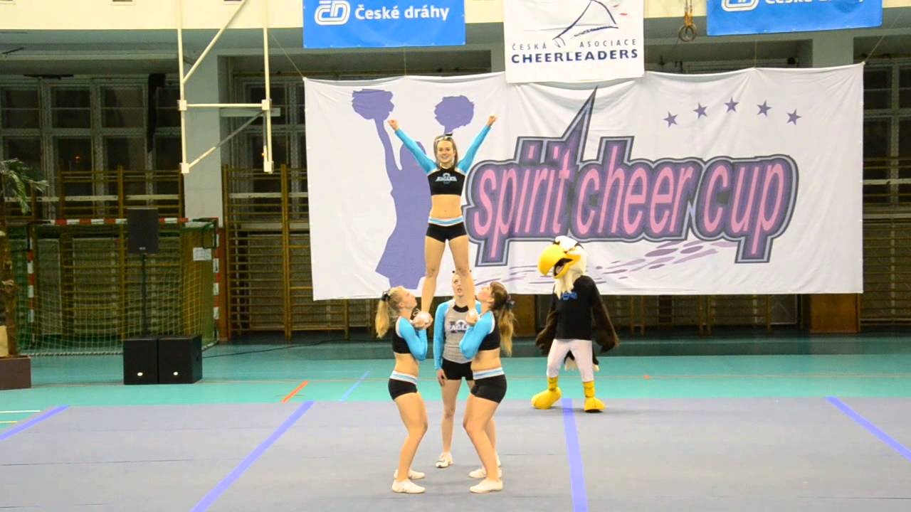 Double Base Allgirl, Eagles Extreme, Spirit Cheer Cup 2013, 2.místo ...