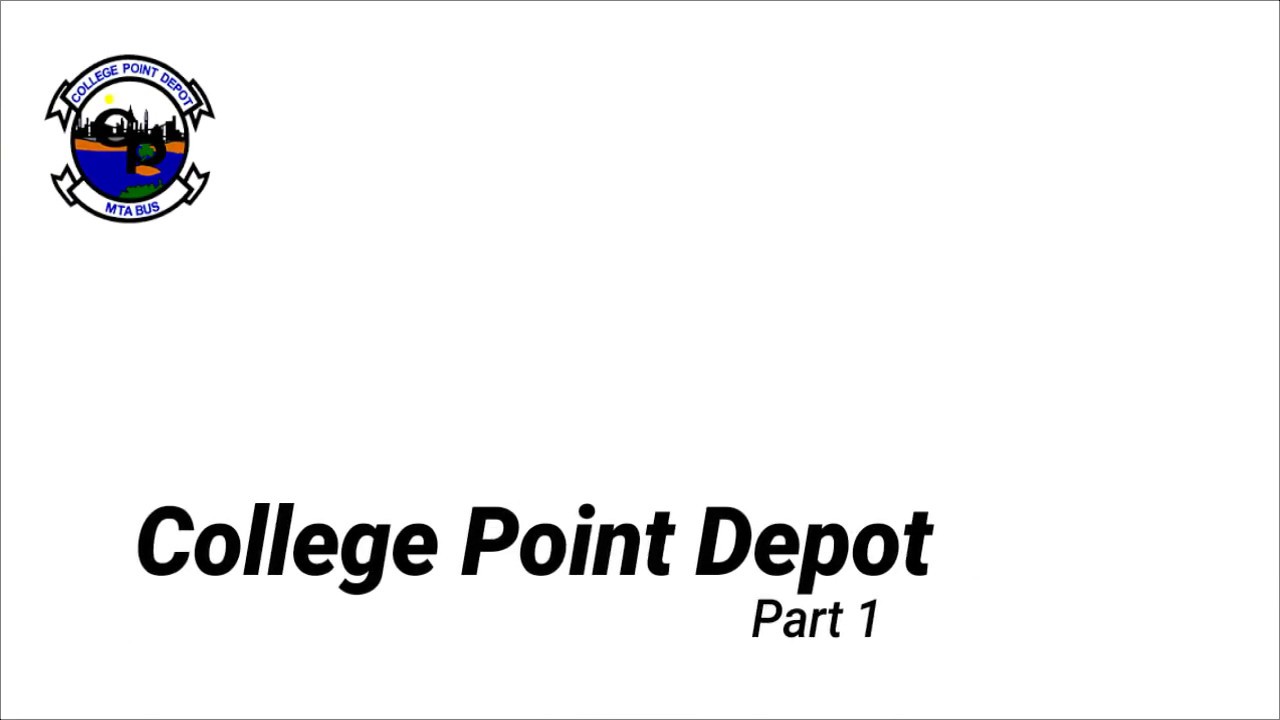 Slideshow 15: College Point Depot Part 1 (MTA-NYCT) - YouTube
