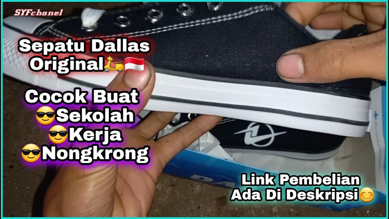 Sepatu Dallas Original Link Pembelian Di Deskripsi - YouTube