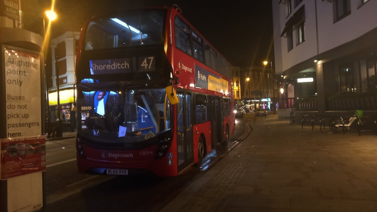Route 47 FRV (Shoreditch - Bellingham, Catford Bus Garage | Stagecoach ...