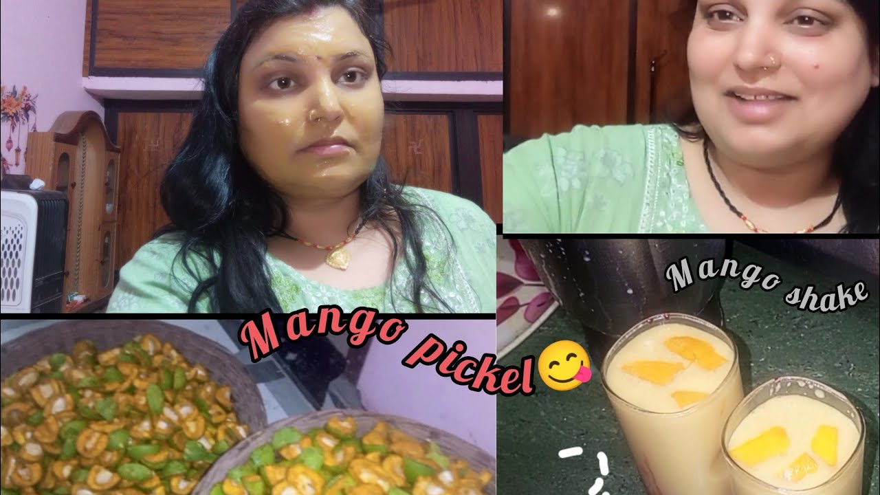 #garmi me lagaye yah face pack #bachho ko door karne me #takleef hoti ...