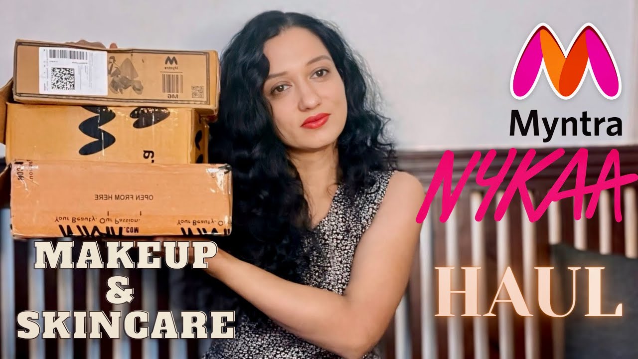 "Myntra & Nykaa Haul “ | Skincate & Make up | Seethu lifestyle - YouTube