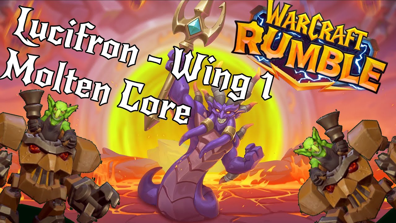 Lucifron kill - Molten Core - Warcraft Rumble Raids (Lvl 24.7/24.9 ...