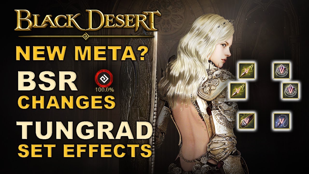 BDO | Why New Tungrad Set is "NOOB TRAP" ? | Black Spirit Rage Buffs ...