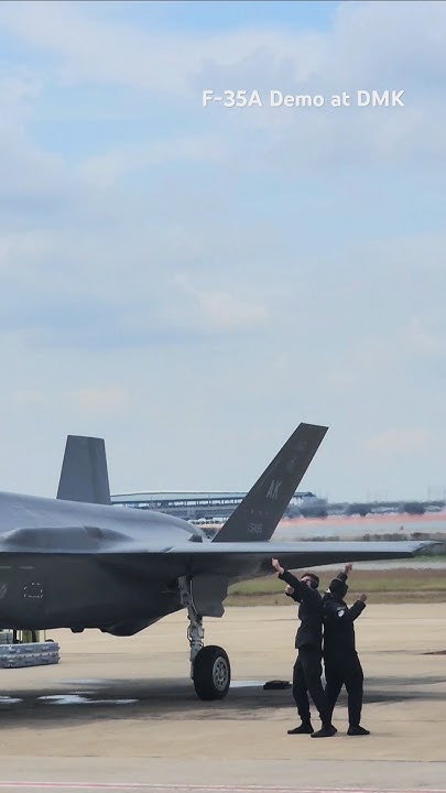 F35A in Bangkok #military #aircraft #airforce #กองทัพอากาศ #f35 #f35a #usaf #fighter #เครื่องบิน ...