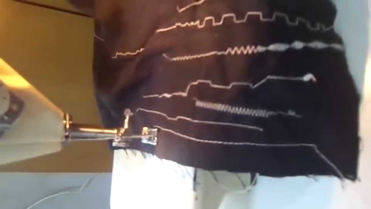 Maquina de coser Singer Golden Panoramic 650 g - YouTube