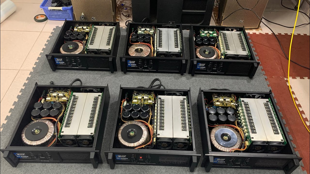 🔴{Giá Cực Sốc}Cục Đẩy ETC Califonia Mỹ 🇺🇸 PE-3500A/CS-1750W/1 Kênh ...