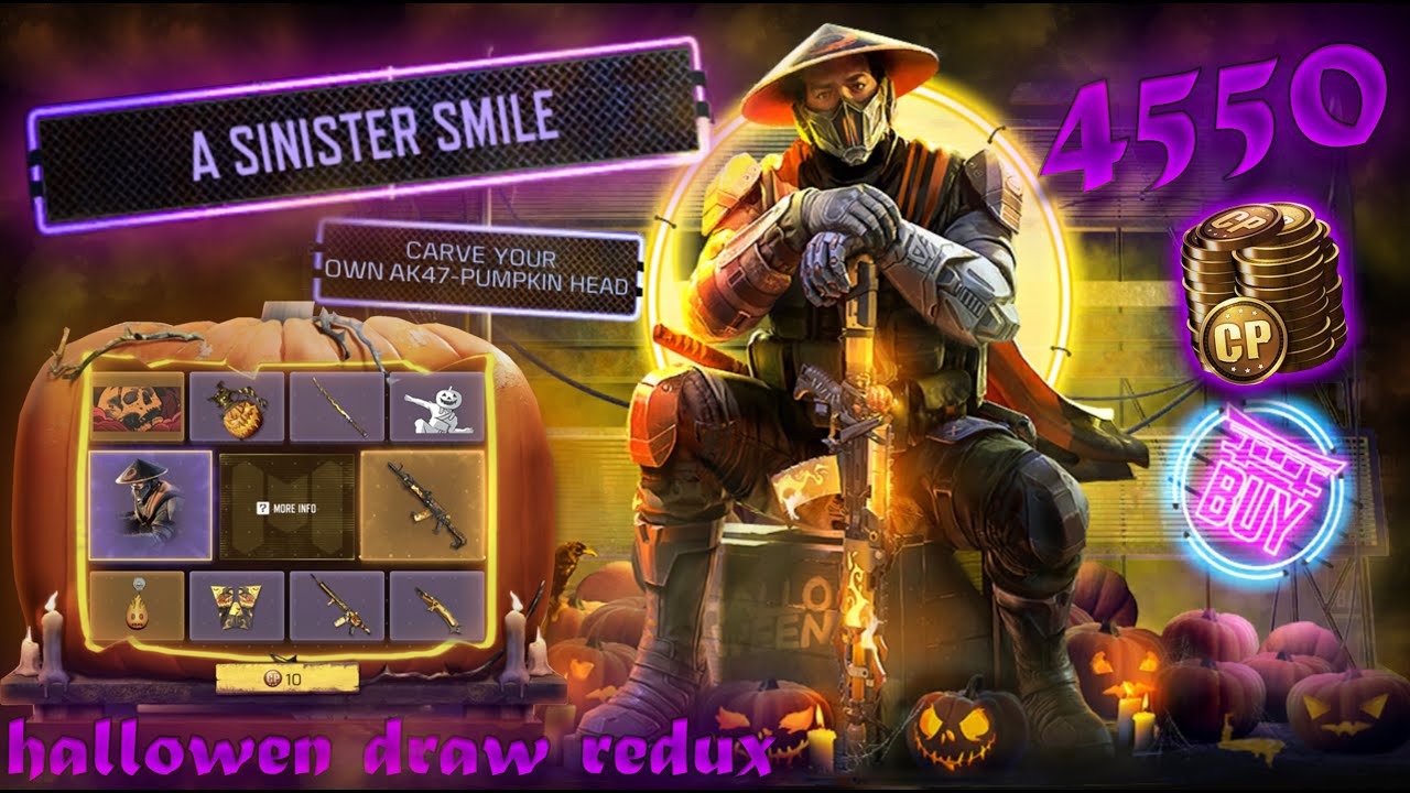 *NEW* LEGENDARY AK47 Pumpkin Head & Samurai Hidora Kai| Halloween Draw ...