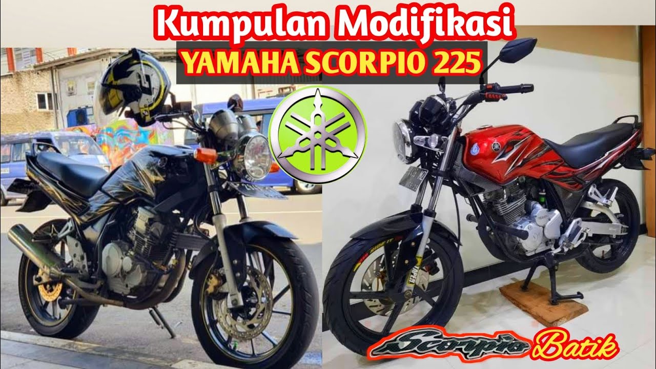 Kumpulan Modifikasi Yamaha Scorpio 225||Scorpio Batik#modifikasiscorpio ...