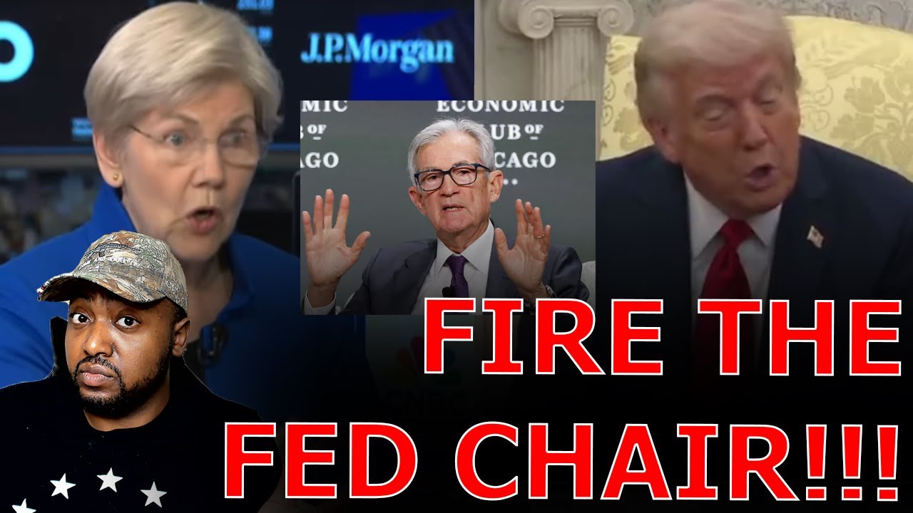 Democrats PANIC Over Trump CALLING TO FIRE Federal Reserve Chair For ...