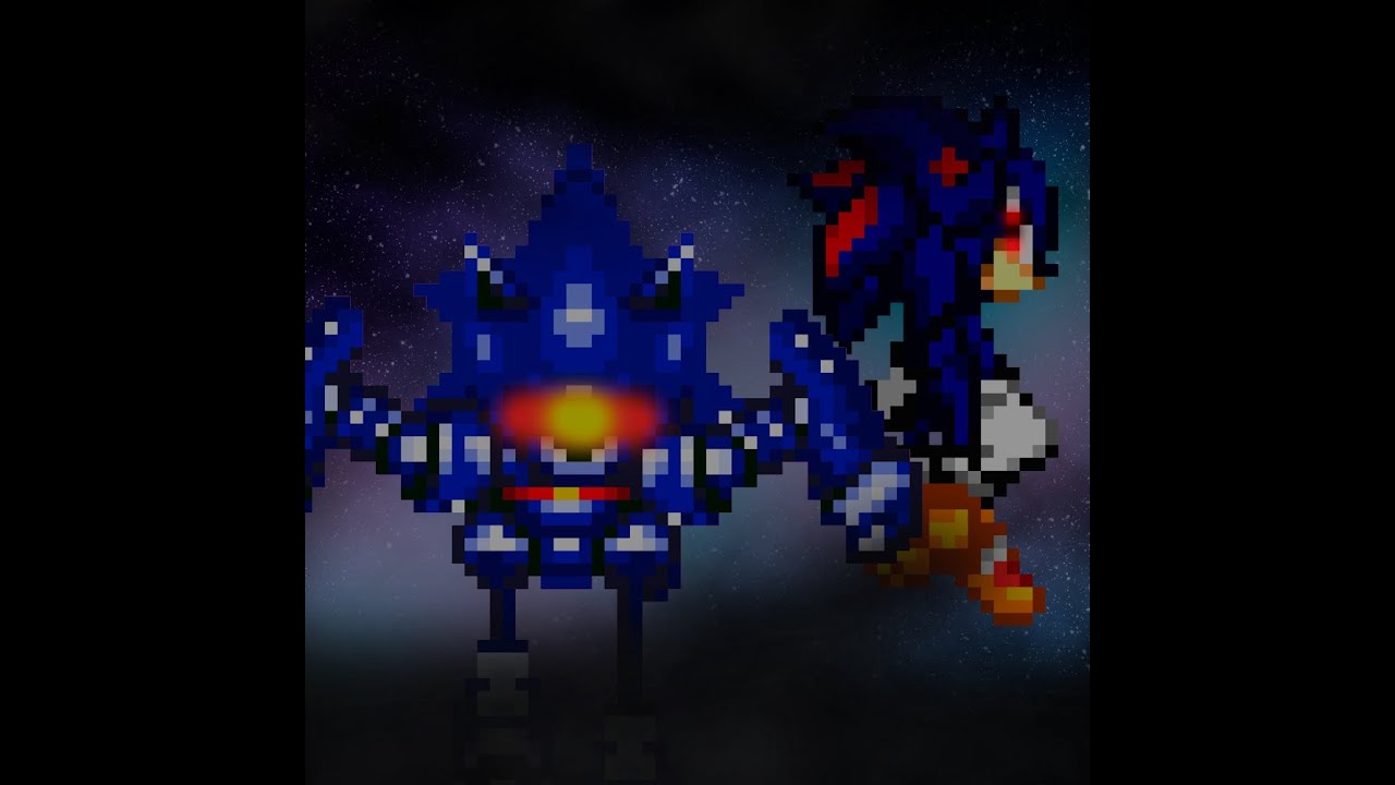 Shadic vs Mecha sonic [Sprite Battle - CB animation] - YouTube