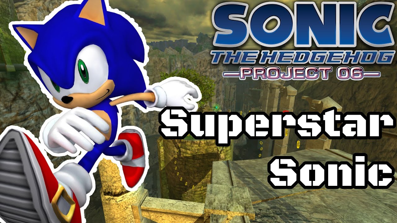 Sega Superstars Sonic Character Model Mod For Sonic Project 06 P-06 ...